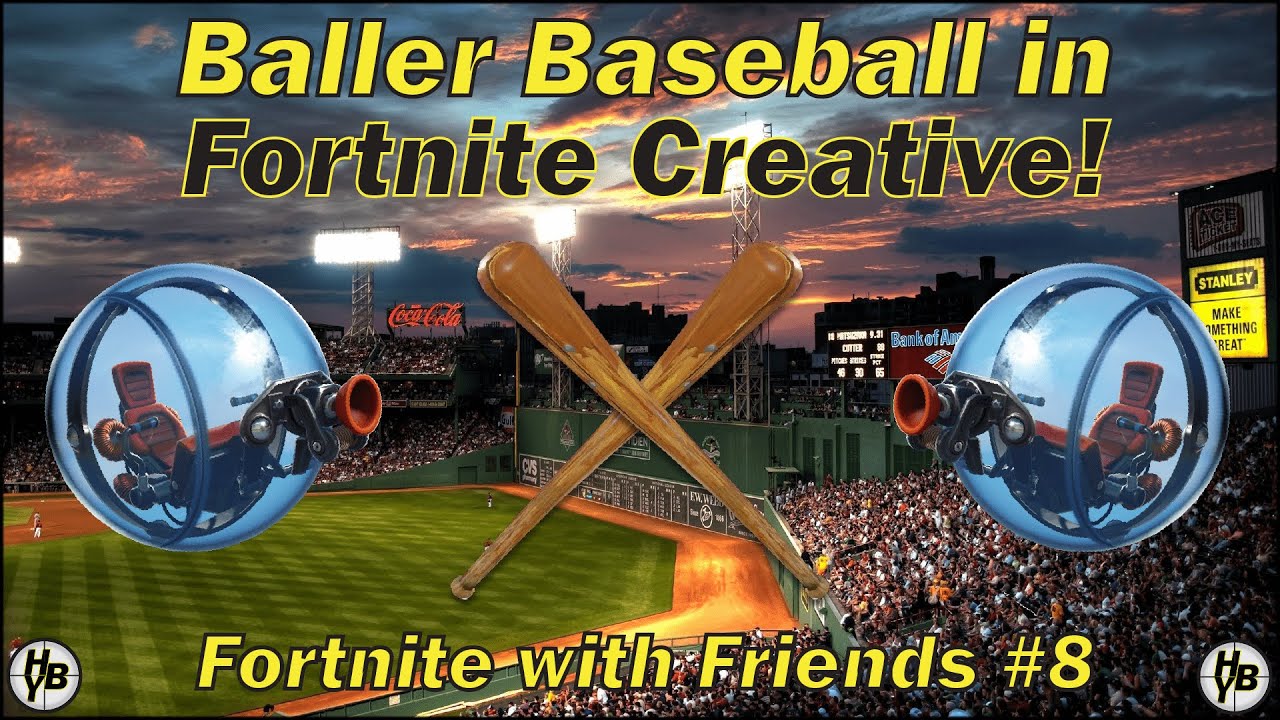 Playing Baseball in Fortnite Creative - Baller Baseball - YouTube