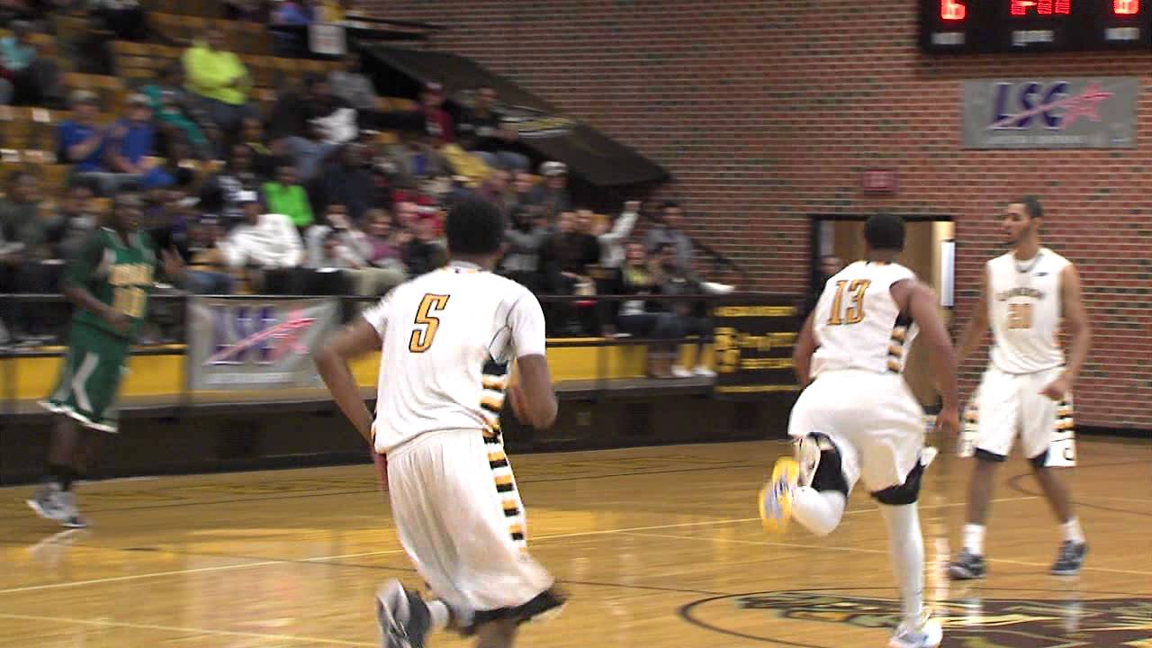Deondre Ray block and dunk vs. USAO - YouTube