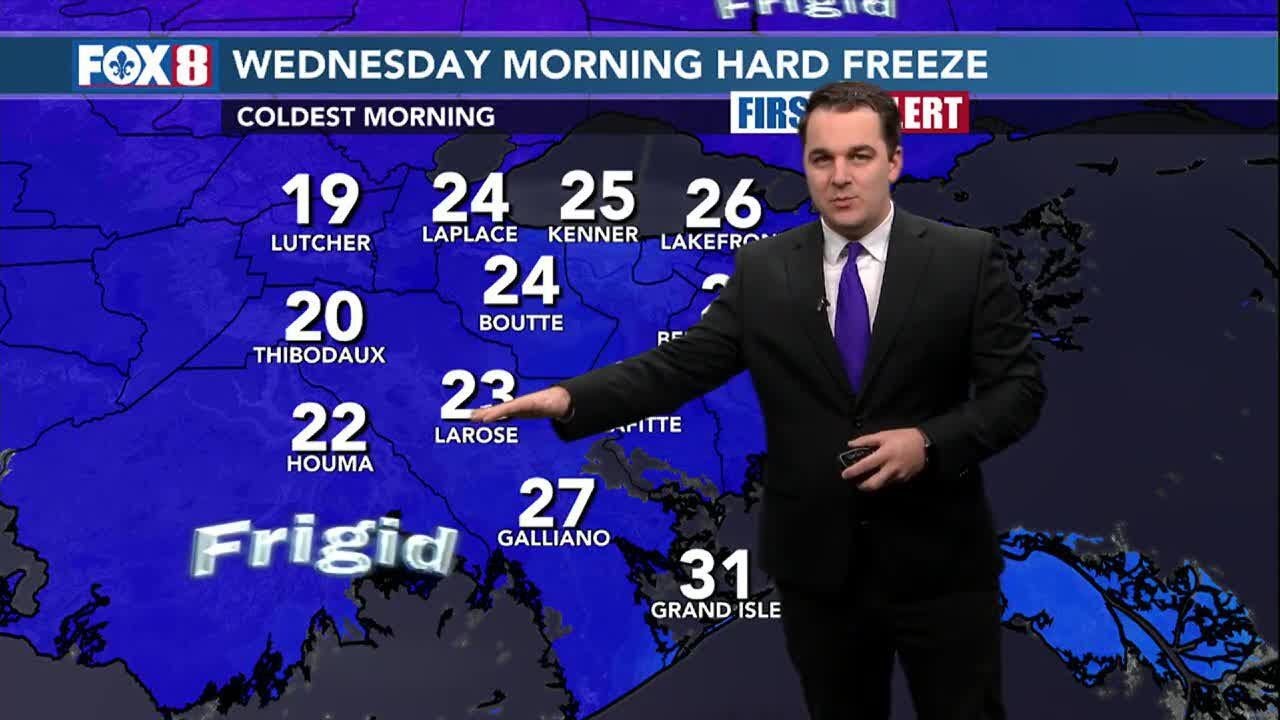Morning weather update for Tuesday, Jan. 16 at 4 a.m. - YouTube