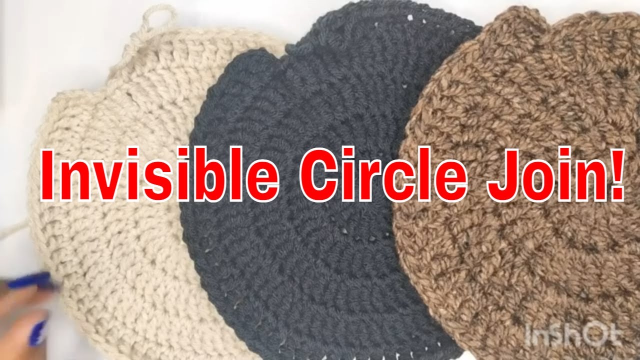 Invisible Circle Join, Seamless Join, How To Improve Your Crochet ...
