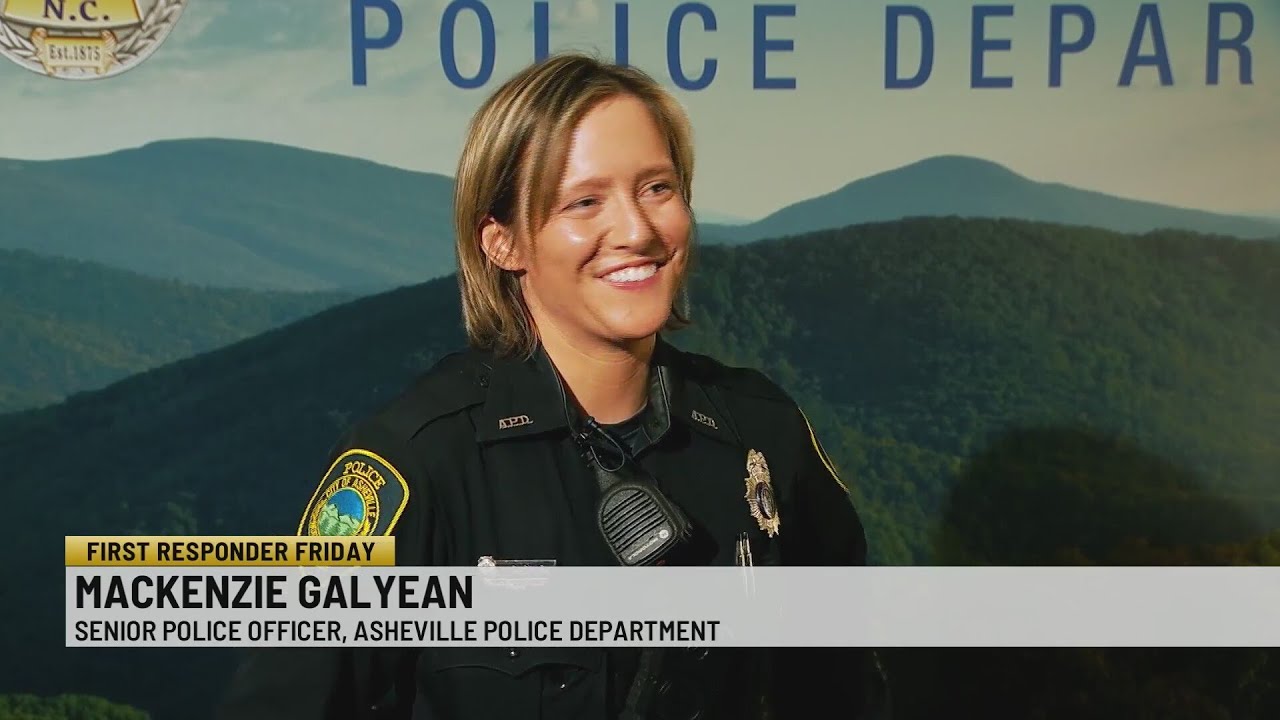 First Responder Friday: Senior Police Officer Mackenzie Galyean - YouTube