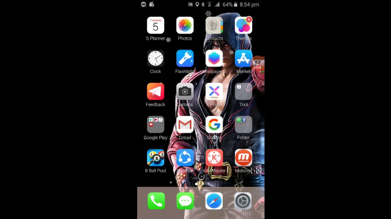 How can we download iso theme in any android phone - YouTube