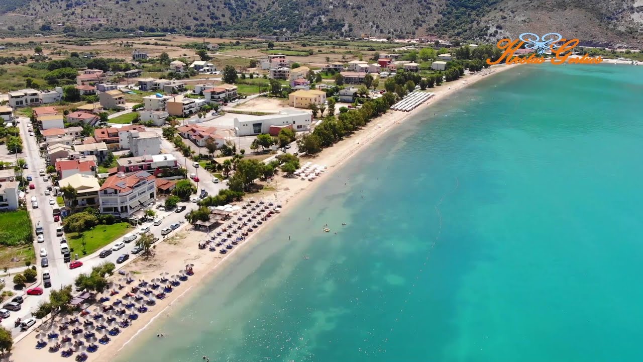 ΠΑΡΑΛΙΑ ΠΛΑΤΑΡΙΑ, ΘΕΣΠΡΩΤΙΑ (DRONE). PLATARIA BEACH, THESPROTIA, GREECE ...