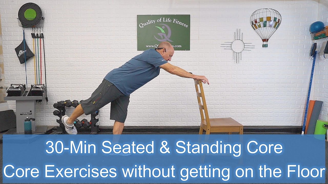 No Floor Core Exercises Week 8 / Free 12 Week Series to STRENGTHEN Your ...