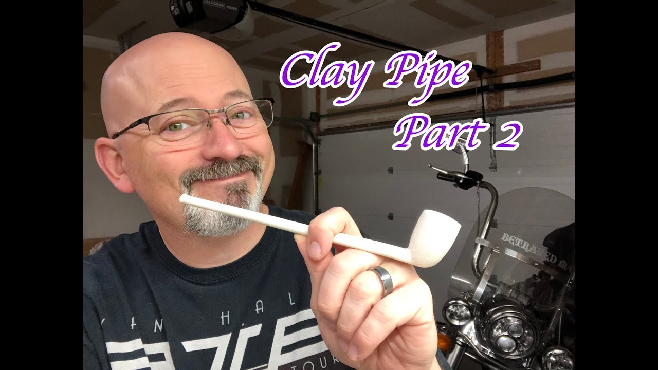 Road King Piper Tries a Clay Pipe, Part 2 - YouTube