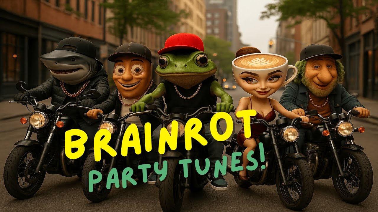 Brainrot Rap: PARTY TUNES EDM NONSTOP | Official Music Video - YouTube