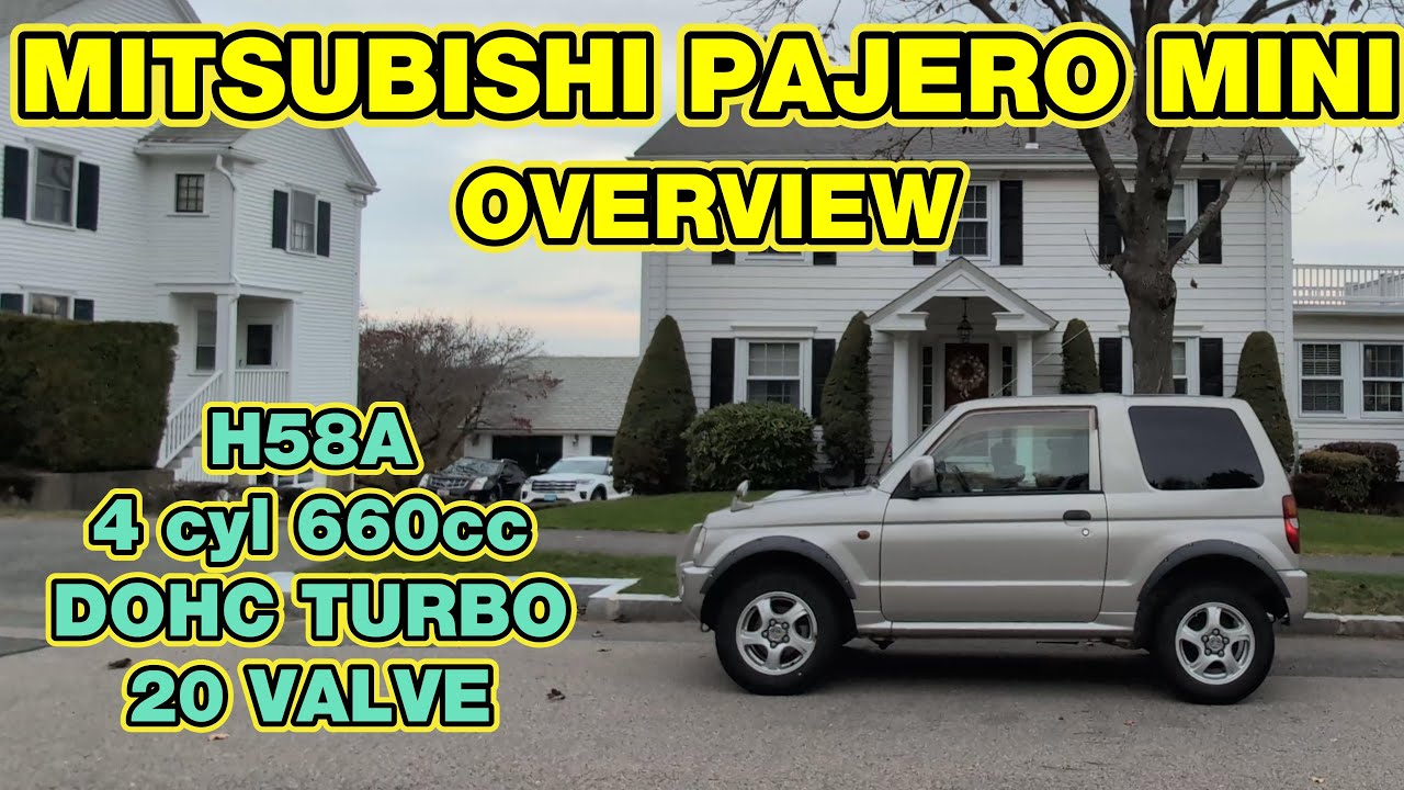 Mitsubishi Pajero Mini Twincam Turbo Overview - It's nice and civilized ...