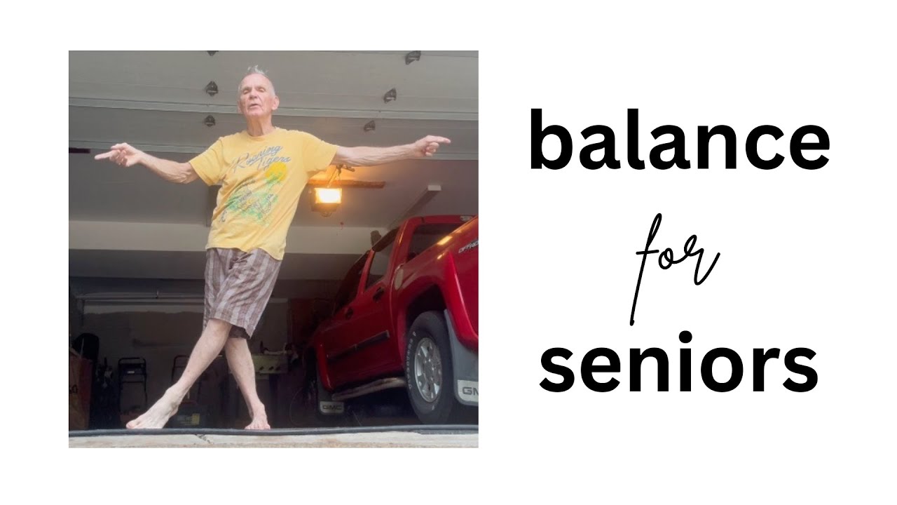 2 Balance Exercises for Seniors to improve Stability Mobility ...