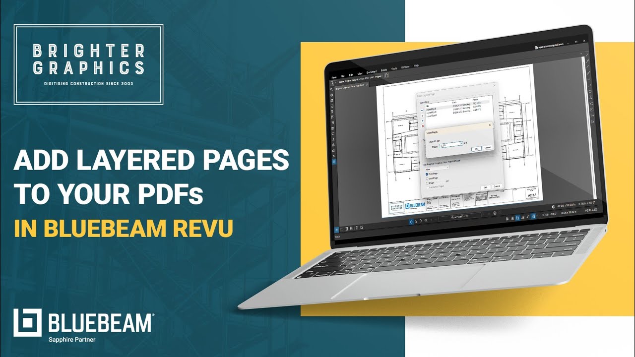 How to Add Layered Pages in PDFs in Bluebeam Revu 21 | Revu Document ...