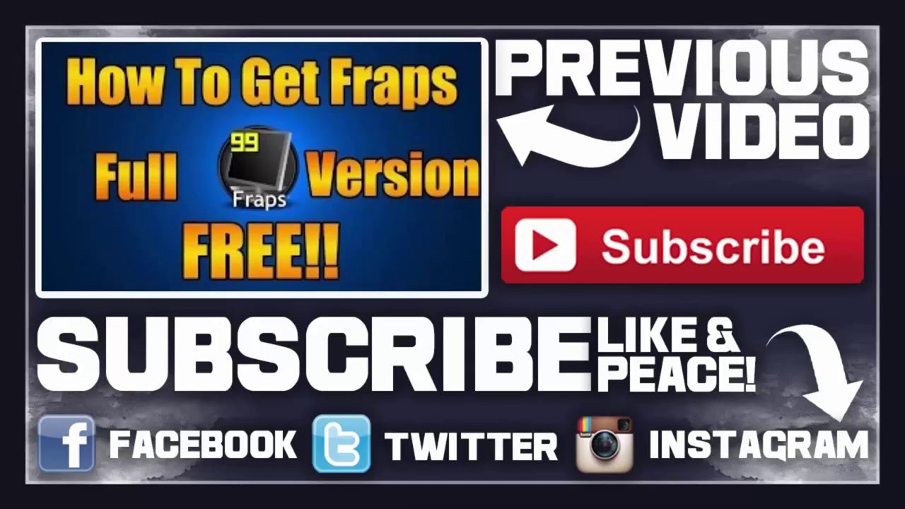 Cool Photoshop Outro Template Easy Edit!! - YouTube