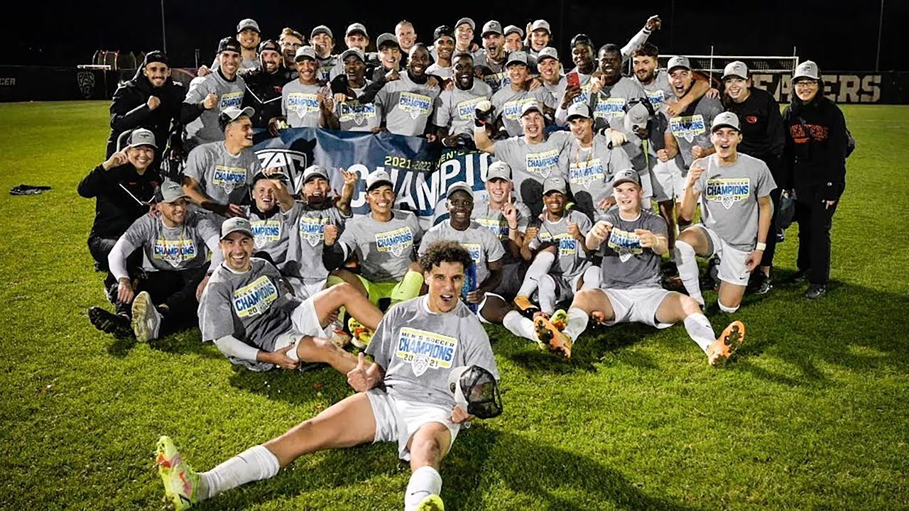 No. 1 Beavers win first-ever Pac-12 men’s soccer title in instant ...