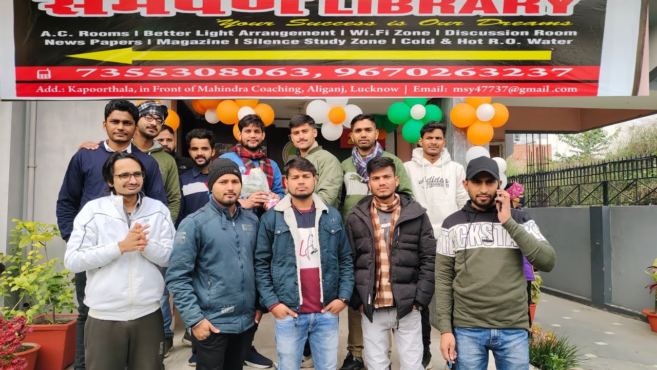 Lucknow library,kapoorthala library,books,lucknow university,mahanagar ...