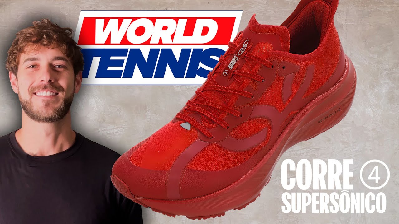 OLYMPIKUS CORRE 4 SUPERSÔNICO | Cor exclusiva WORLD TENNIS - YouTube