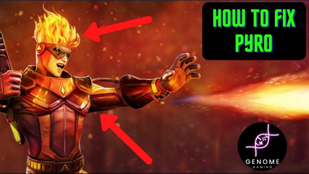 How to fix Pyro in Marvel Strike Force - YouTube