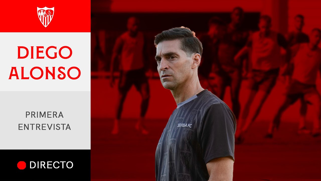 🗣 Primera entrevista de Diego Alonso. EN DIRECTO 📡 - YouTube