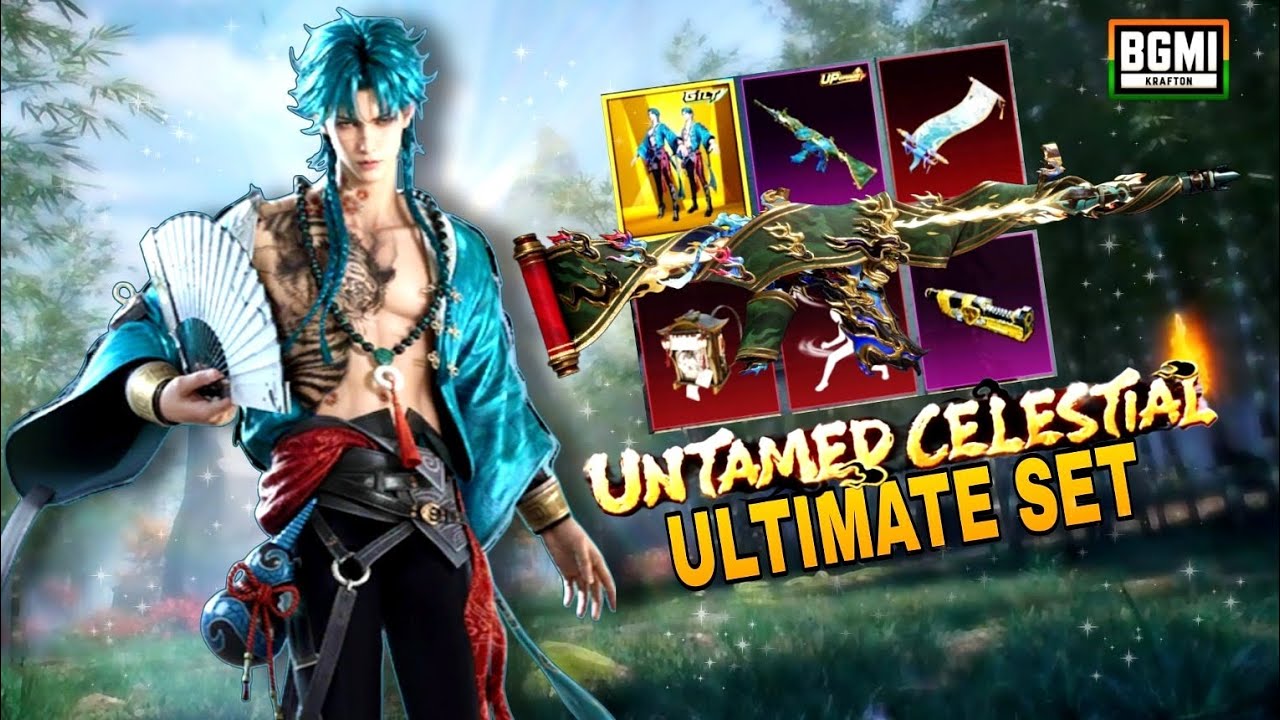 Untamed Celestial Ultimate Set Crate Opening | New m416 Opening | BGMI ...