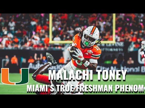 Miami WR Malachi Toney: The Hurricanes' True Freshman Phenom