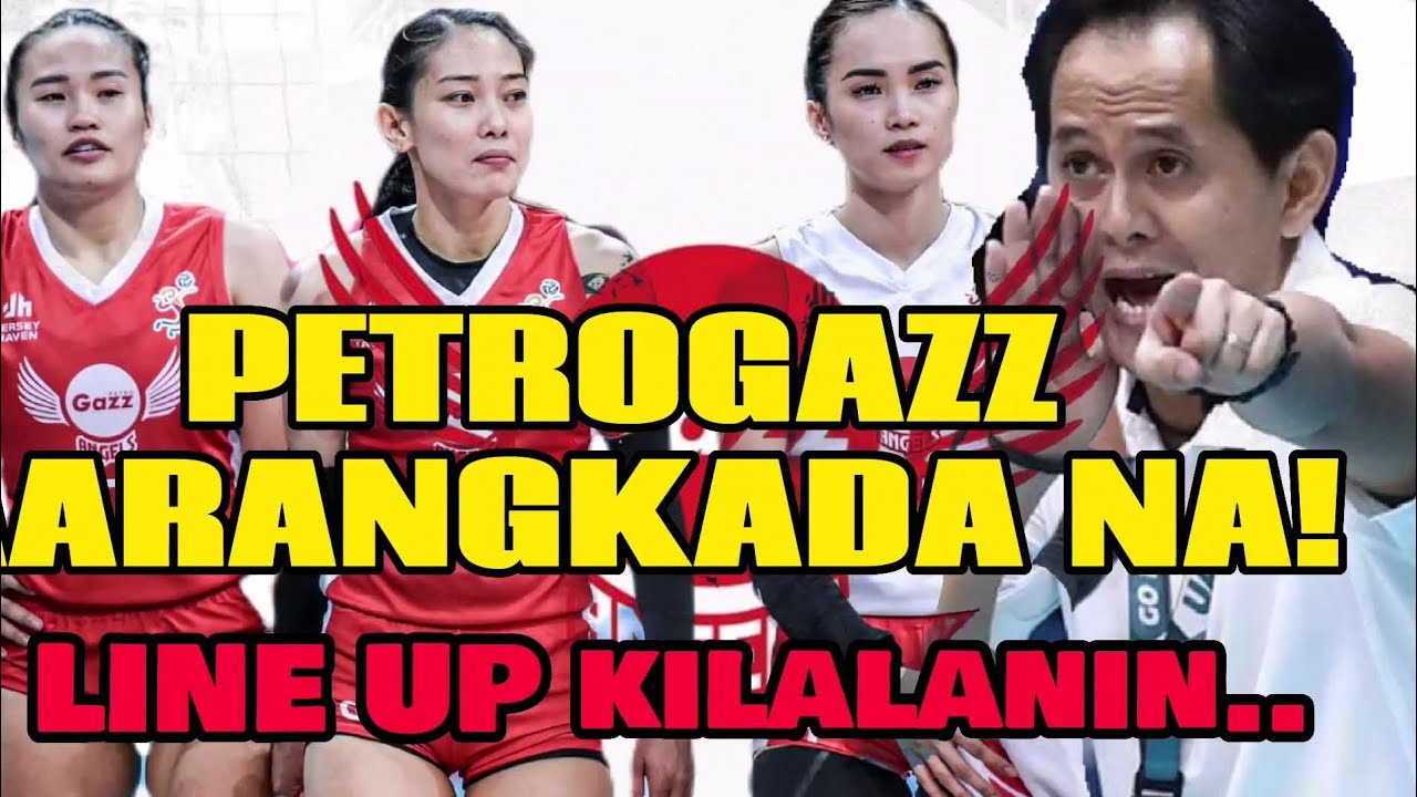 PETROGAZZ ANGELS babawi this PVL Conference|Line up kilalanin. - YouTube