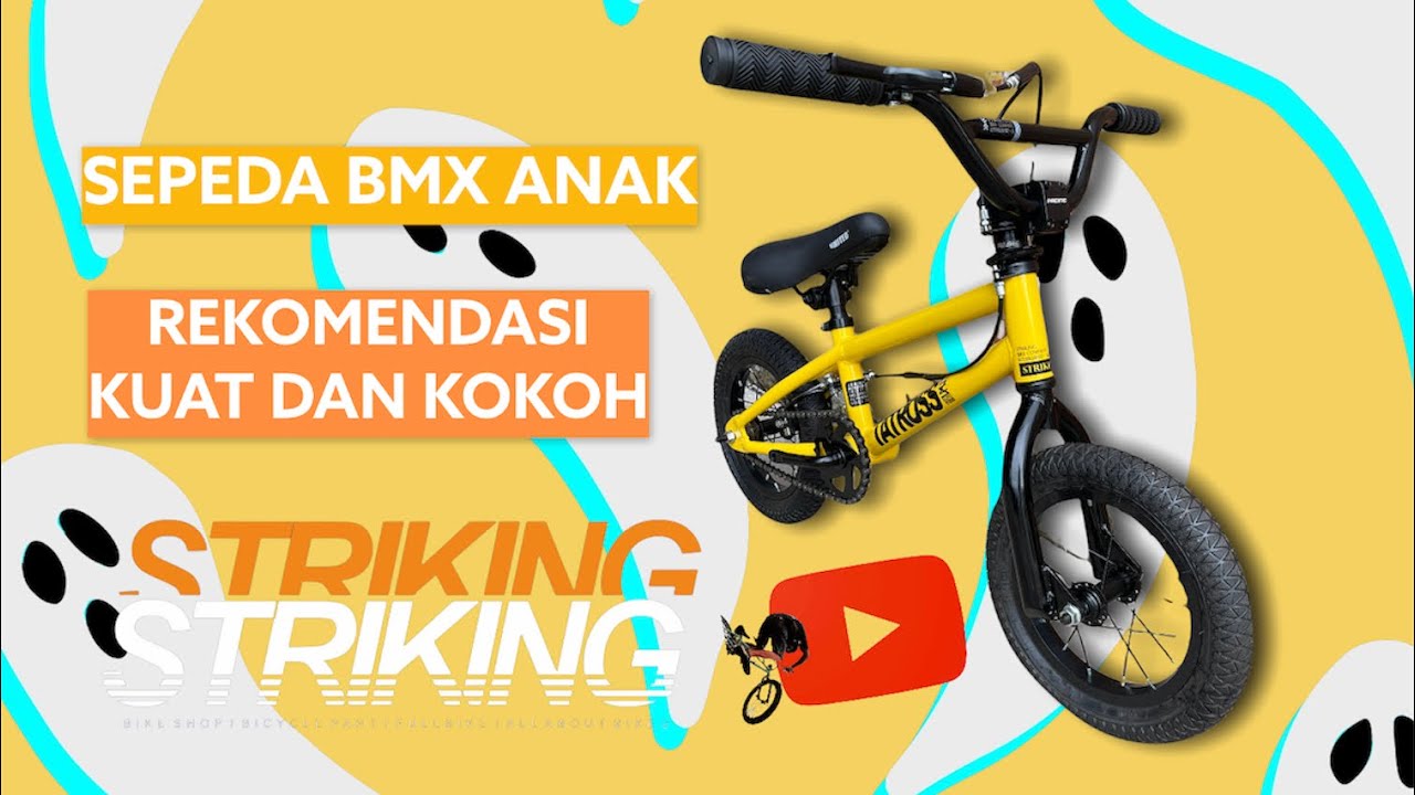 SEPEDA BMX 12 inch freestyle | STRIKINGBIKESHOP - YouTube
