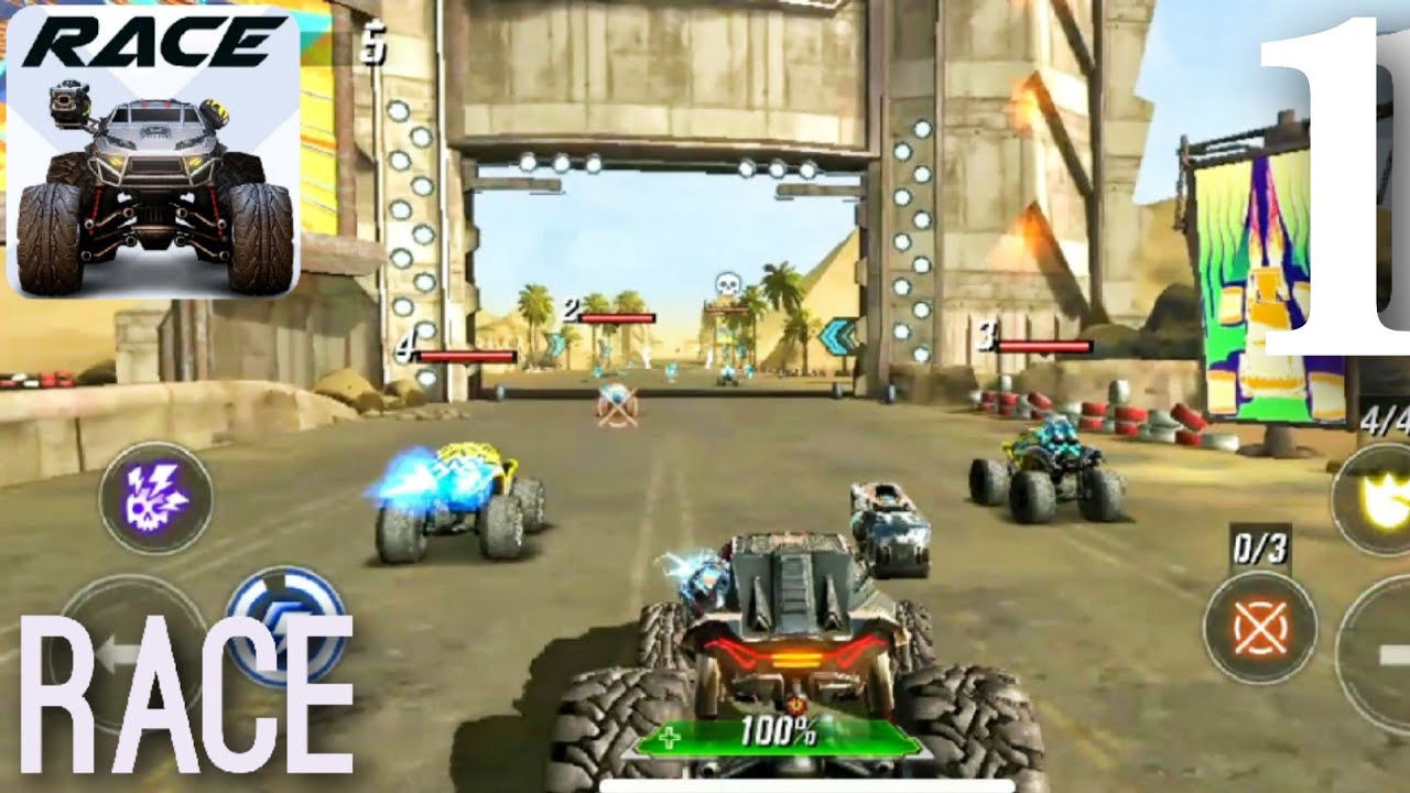 Rece : Rocket Arena Car Extreme Gameplay Part 1 Android Gameplay - YouTube