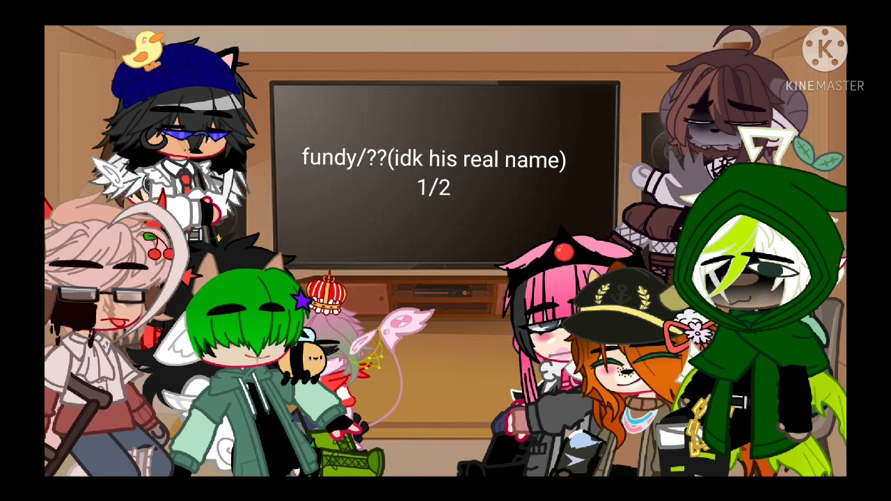 Dsmp/Dreamsmp reacts to their irl selves/(fundy,dream,and nikki/niki ...