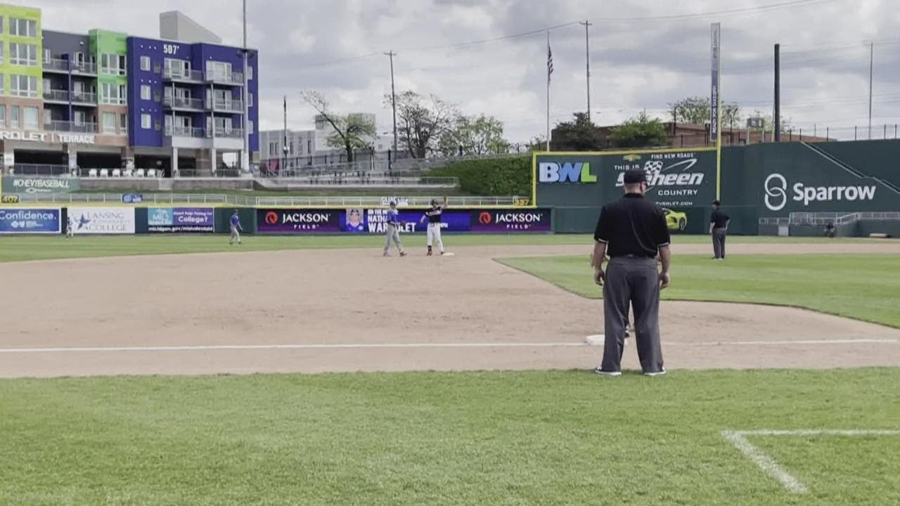 Davenport baseball wins first GLIAC title - YouTube