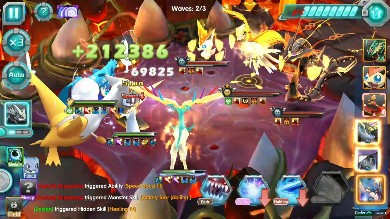 Pokeland Legends - 13M fairy team with normal shiny zacian vs 25 M ...