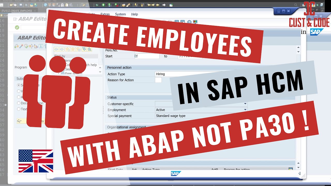 Create Employees in SAP with ABAP instead of using Transaction PA30 ...