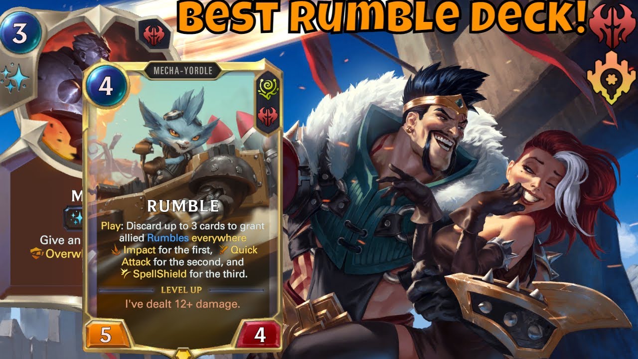 Best Rumble Deck | Legends of Runeterra Deck Profile | Draven & Rumble ...