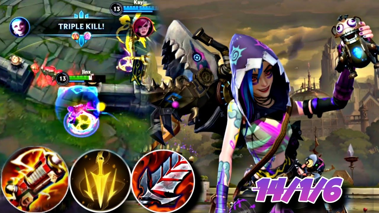 WILD RIFT ADC | IS JINX AFTER BUFF BEING THE BEST ADC IN PATCH 6.0b ...