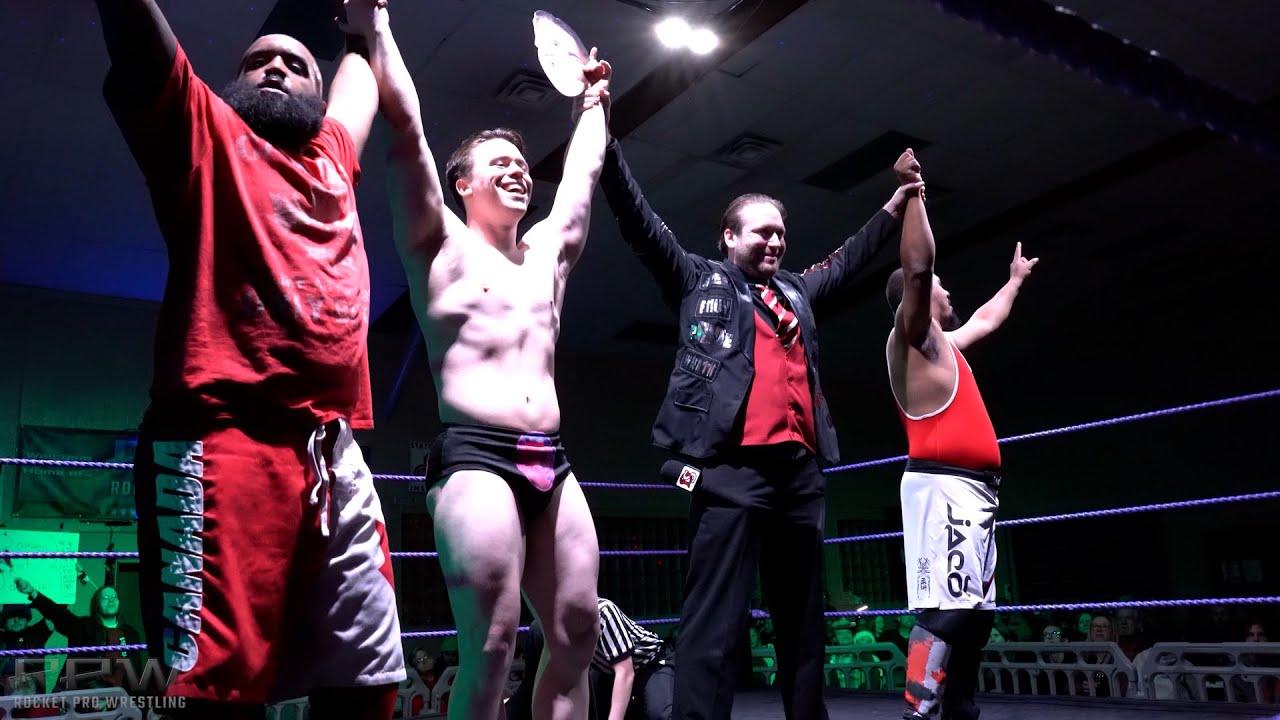 RPW Christmas Chaos Part 6: Aaron Stone's Gauntlet Match - YouTube