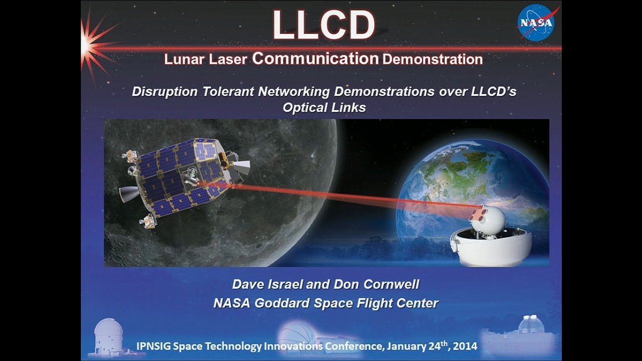 The Lunar Laser Communication Demonstration Llcd David Israel And