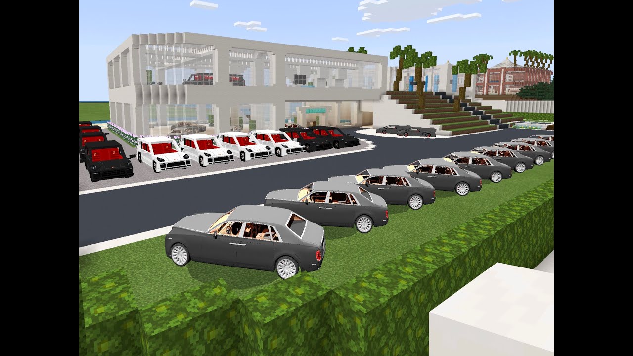 Luxus-Autohaus in Minecraft (Car Mods) - YouTube