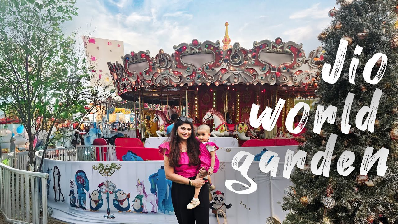 Jio World Garden | New Year 2025 | Hamley's Wonderland - YouTube