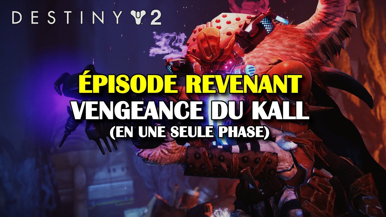Destiny 2 - Vengeance du Kall (Skolas en une seule phase) - Épilogue de ...