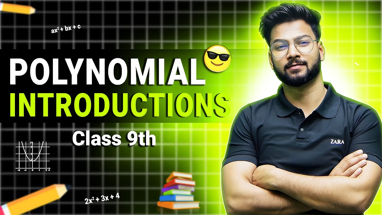 Polynomial | Complete Introduction | Class 9th | by Shivam Pandit Sir ...