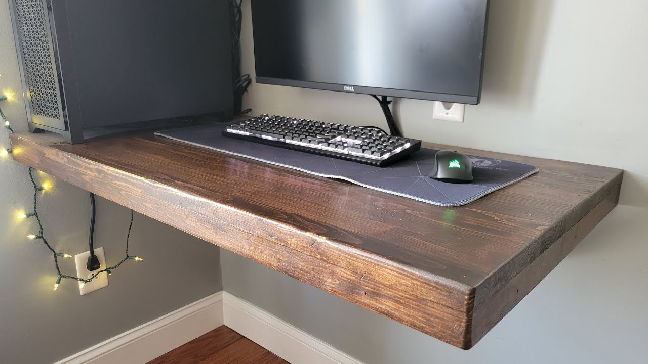 Save money and build your own computer desk! RGB strip channel, and ...