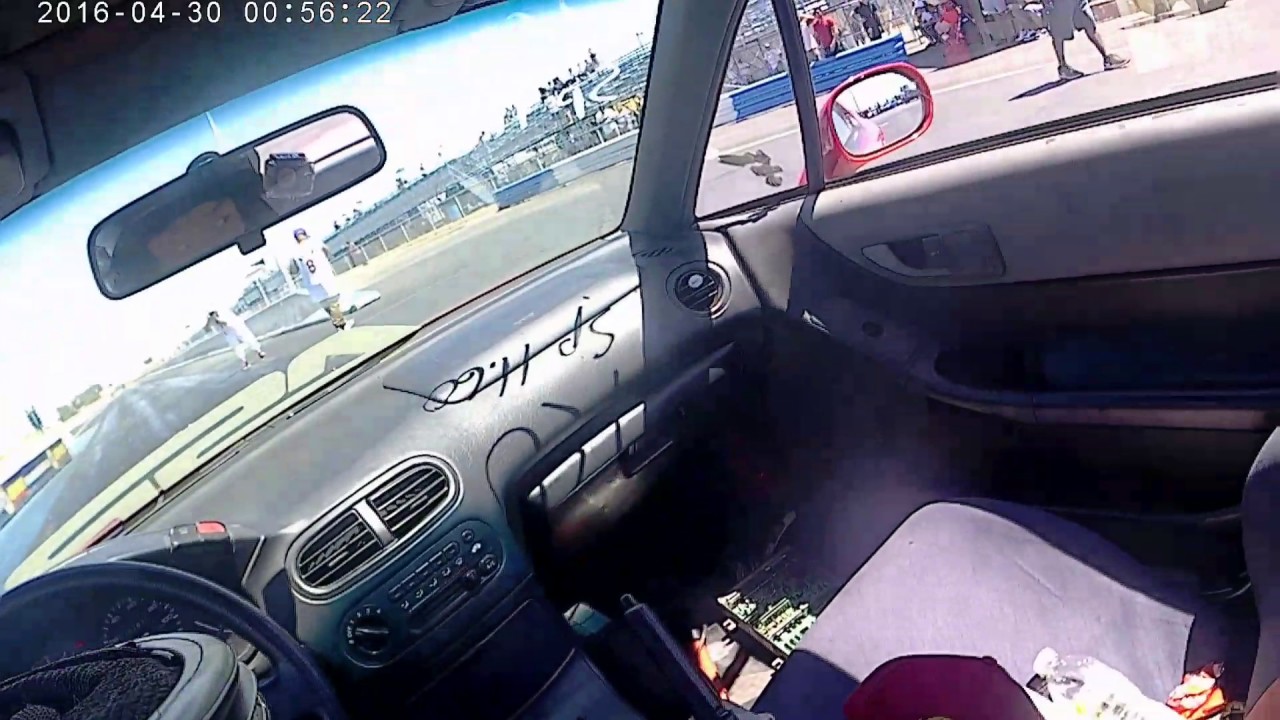 Turbo Honda Del Sol B16 500hp 1/4 mile - YouTube