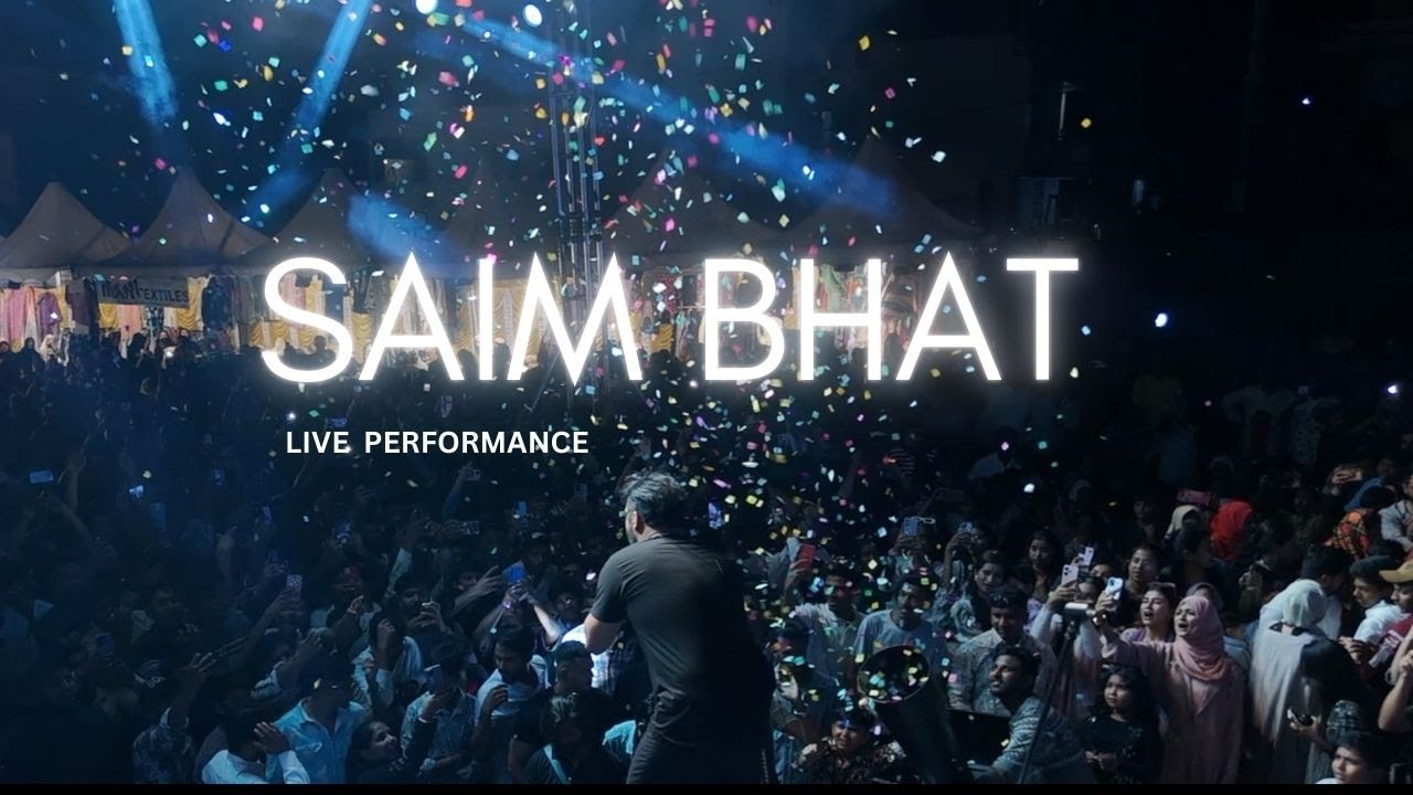 Saim Bhat Live Performances Showreel - YouTube