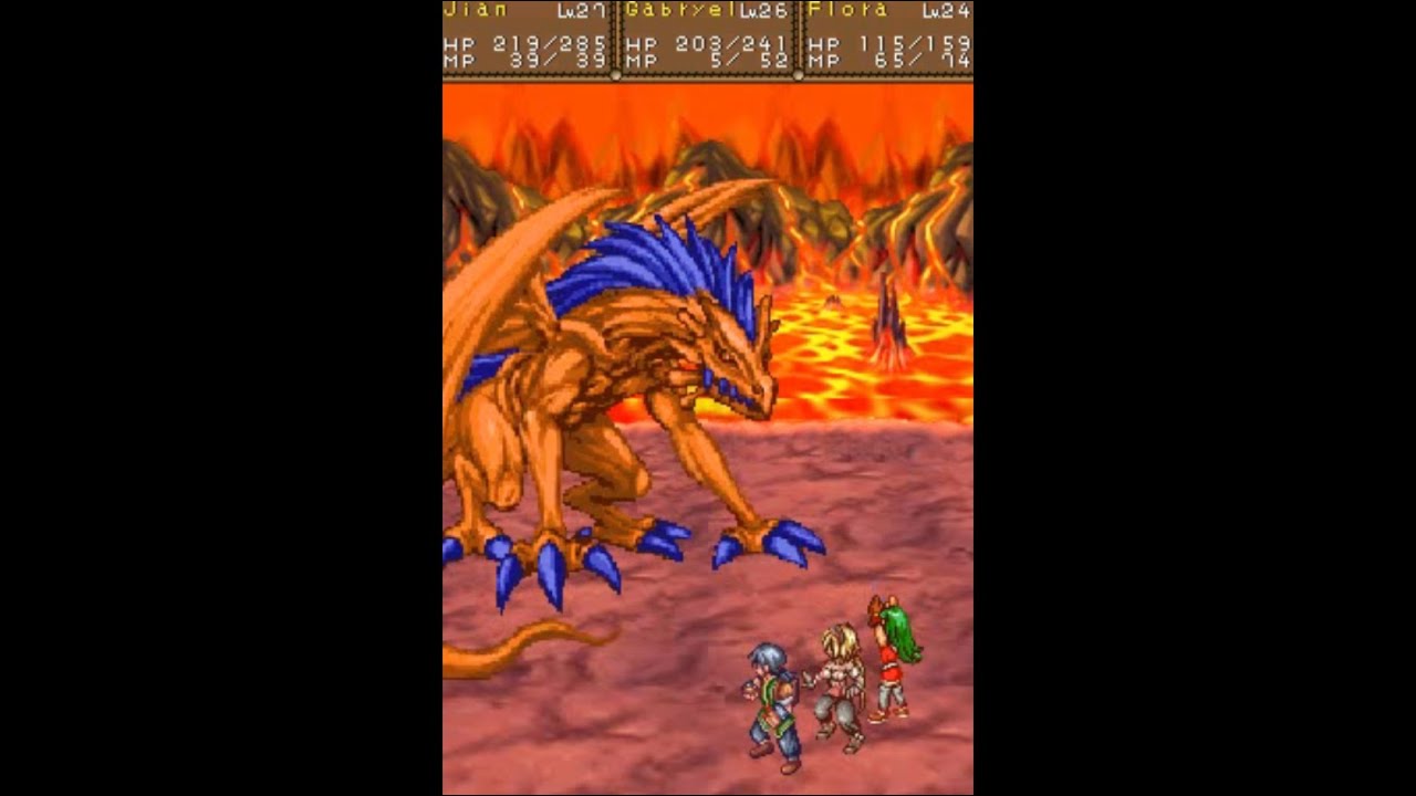 Lunar Dragon Song (NINTENDO DS) Part 13 Red Dragon - YouTube