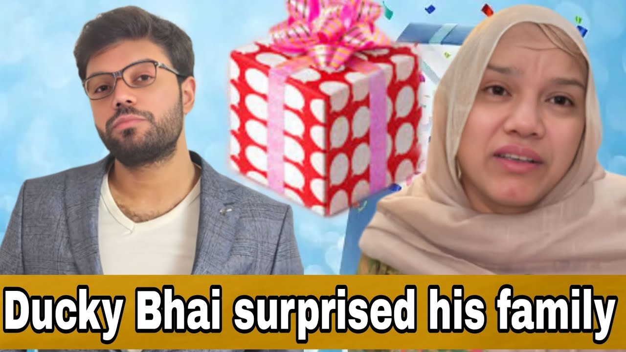 DUCKY BHAI SURPRISED HIS FAIMLY | NEW VLOG | DUCKY BHAI NE APNE GHAR ...