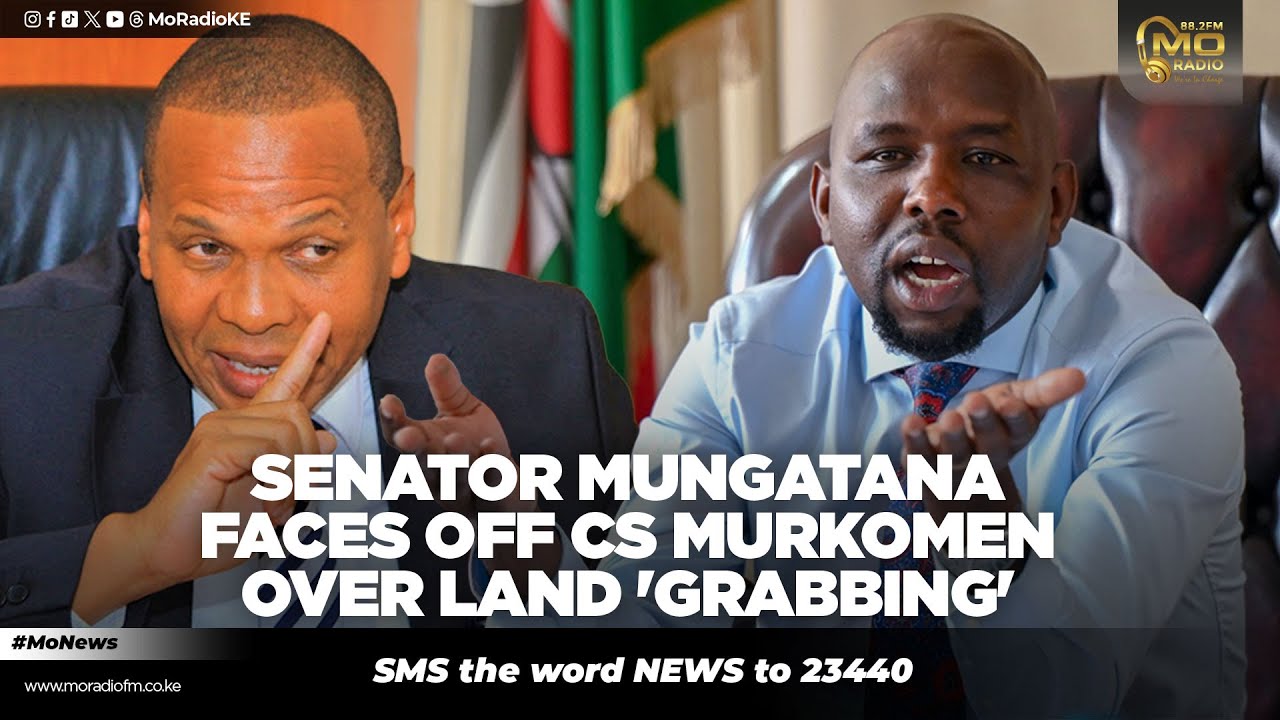 LIVE: Senator Mungatana Media Brief Over alleged Grabbing of land by CS ...