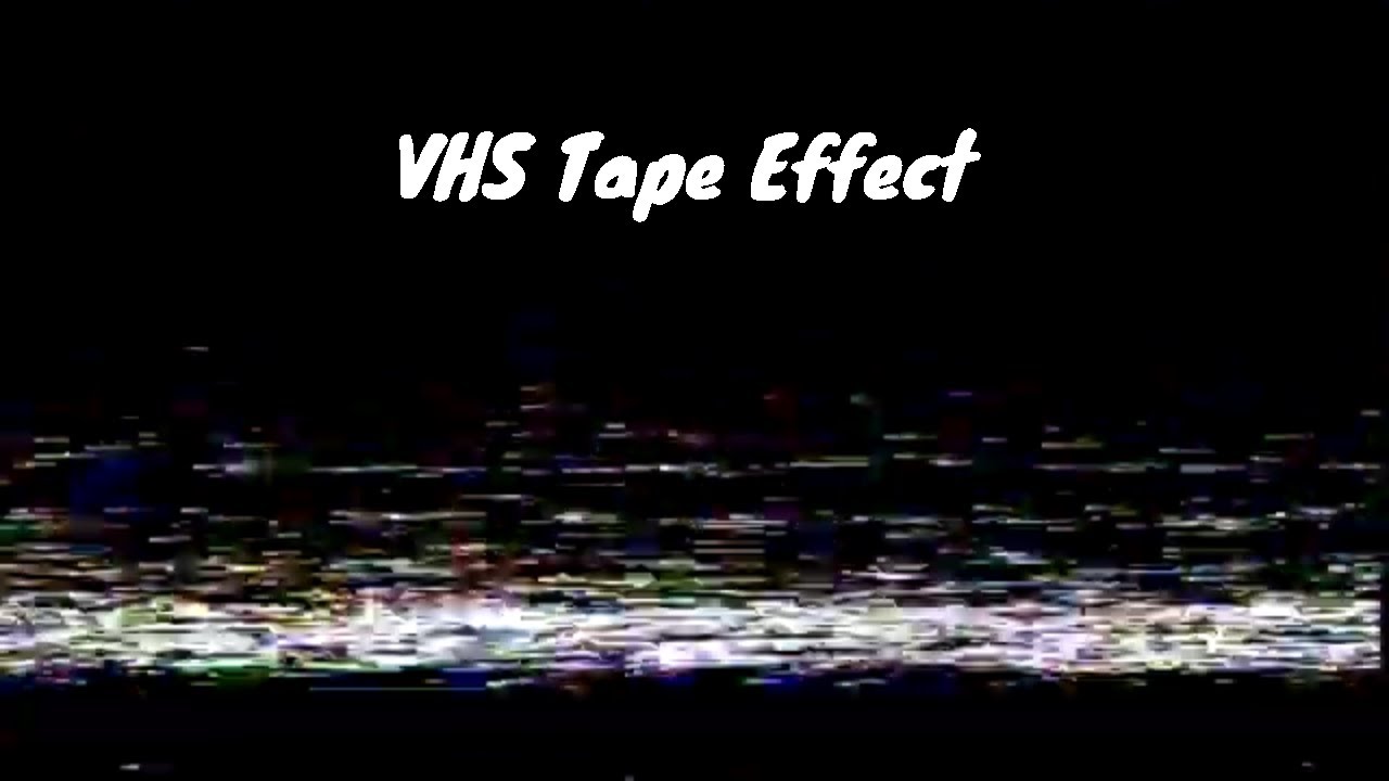 vhs overlay TV noise black screen | VHS tape Overlay Effects | BVO ...