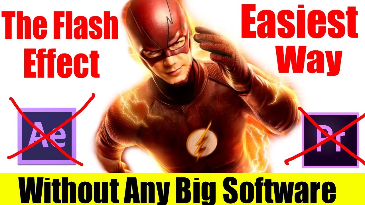 The Flash/QuickSilver Effects Without After Effect or Premiere Pro (Easiest Way Revealed) Ep7 ...