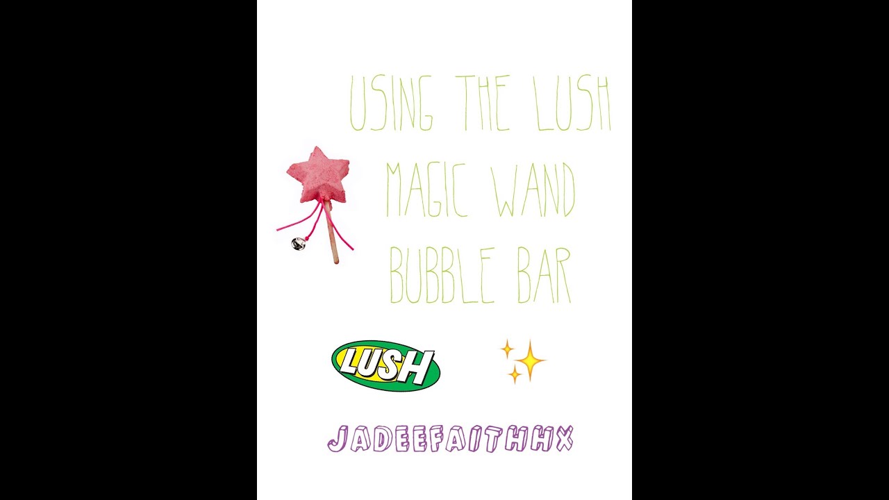 How to use the Lush Magic Wand - YouTube