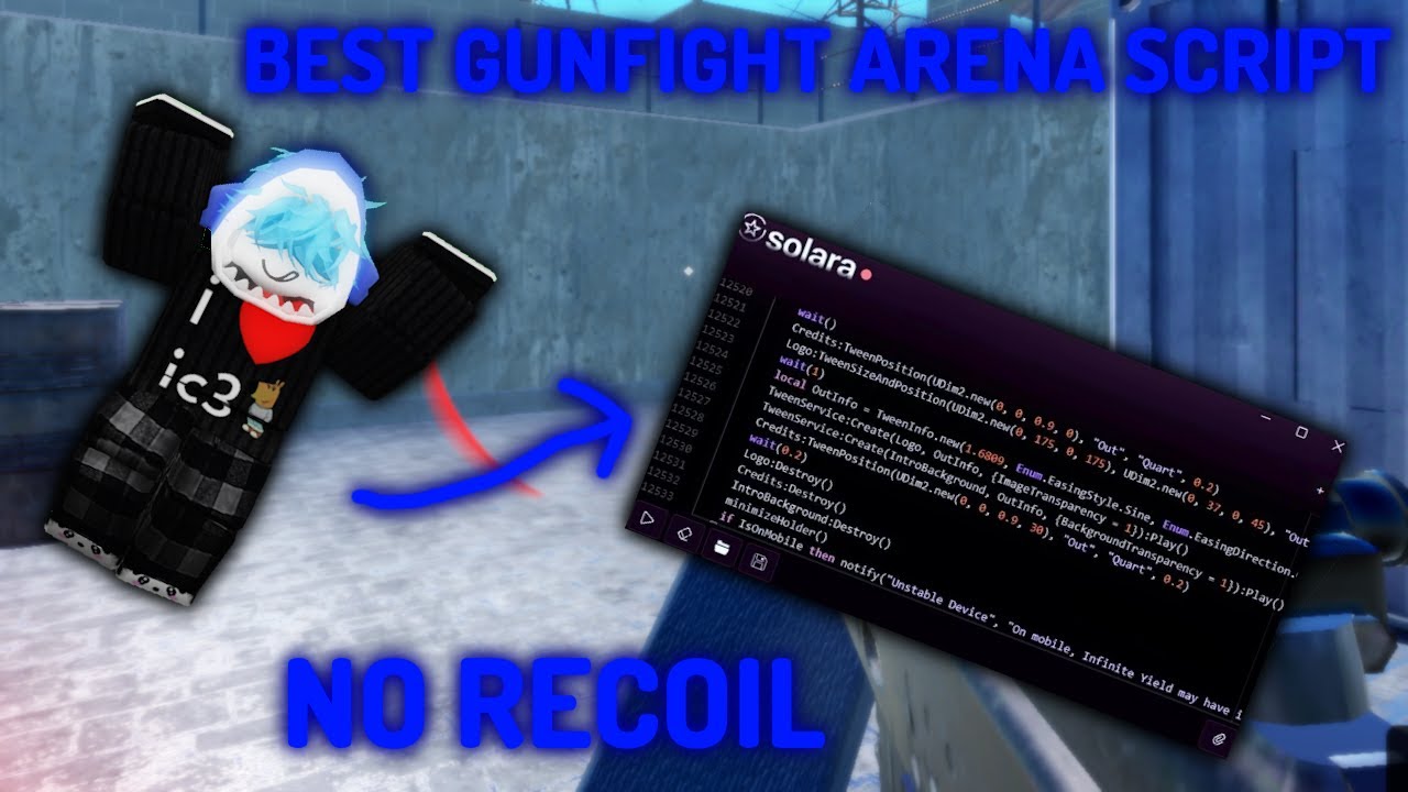 BEST FREE ROBLOX GUNFIGHT ARENA NO RECOIL SCRIPT - YouTube