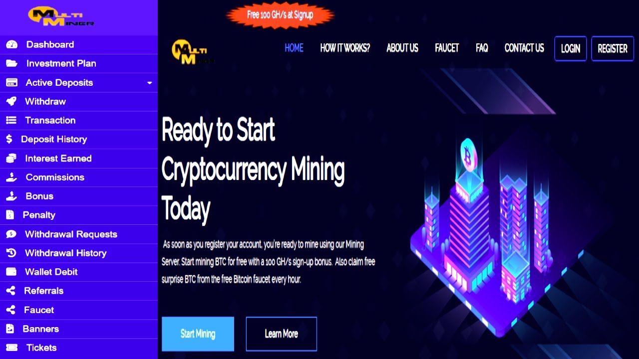 [New]How To Mine Bitcoin In multi-miner.com - YouTube