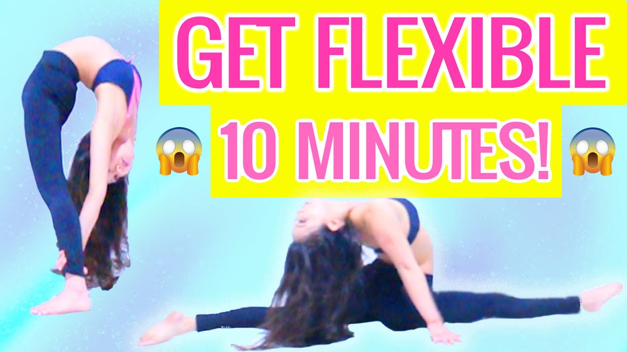 How to get Flexible in 10 MINUTES! Fast + Easy - YouTube