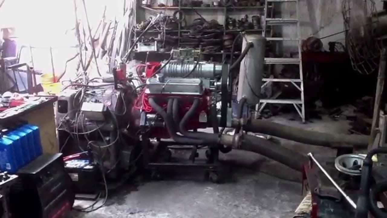 SBC B M 250 SUPERCHARGED ENGINE 592 hp - YouTube