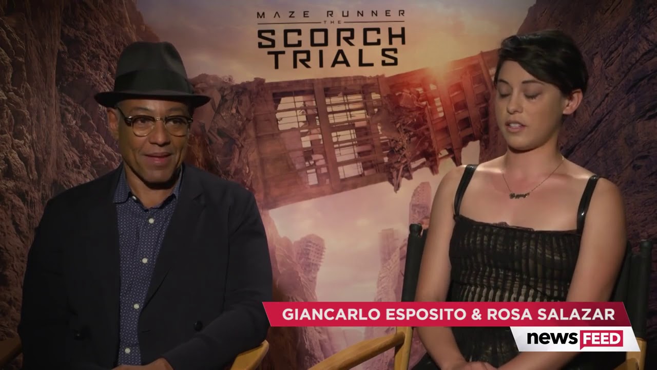 maze runner scorch trials cast reveal set secrets interviews mp4 - YouTube